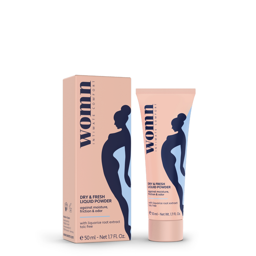 Cream-to-Powder Body Care for Sweat & Chafing | womn