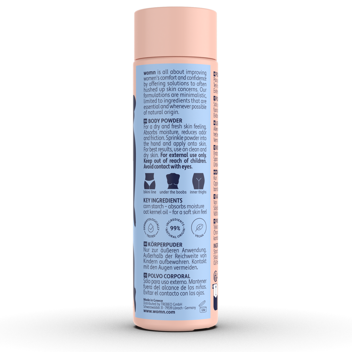 womn Dry & Fresh Powder, 100 g